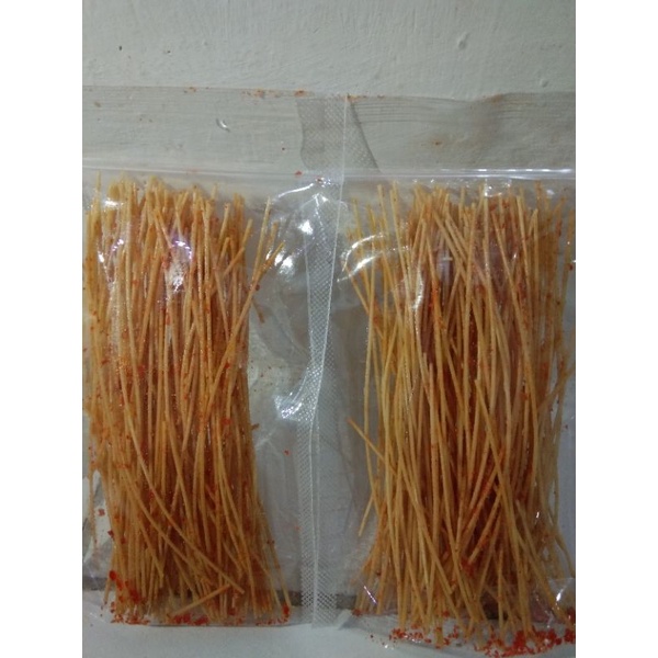 Jual Mie lidi kemasan standing pouch/mie lidi pedas | Shopee Indonesia