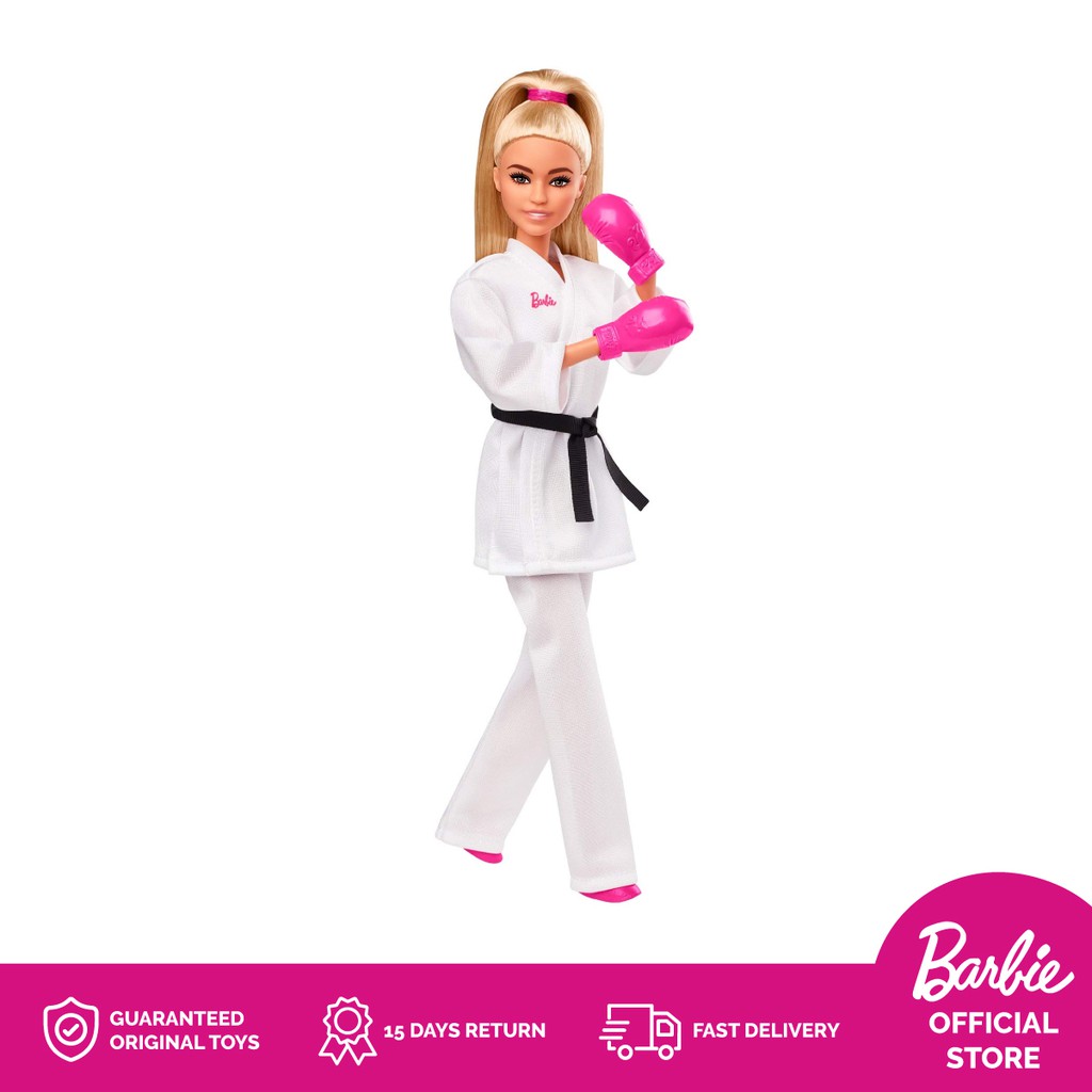 Jual Barbie Olympic Games Tokyo 2020 (Karate Doll) - Mainan Boneka Anak Perempuan | Shopee Indonesia