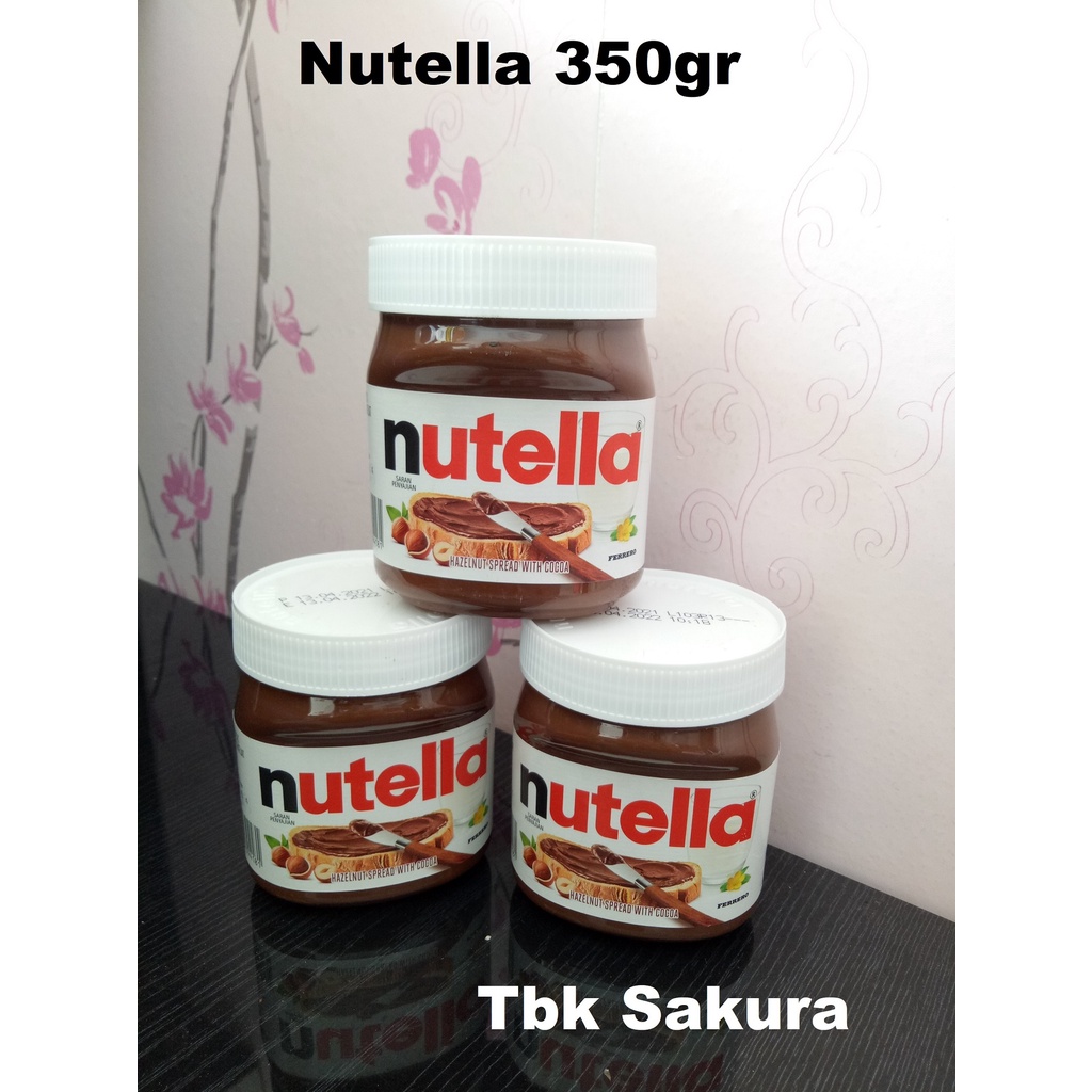 Jual Selai Coklat Nutella 350gr / Selai Coklat Hazelnut | Shopee Indonesia
