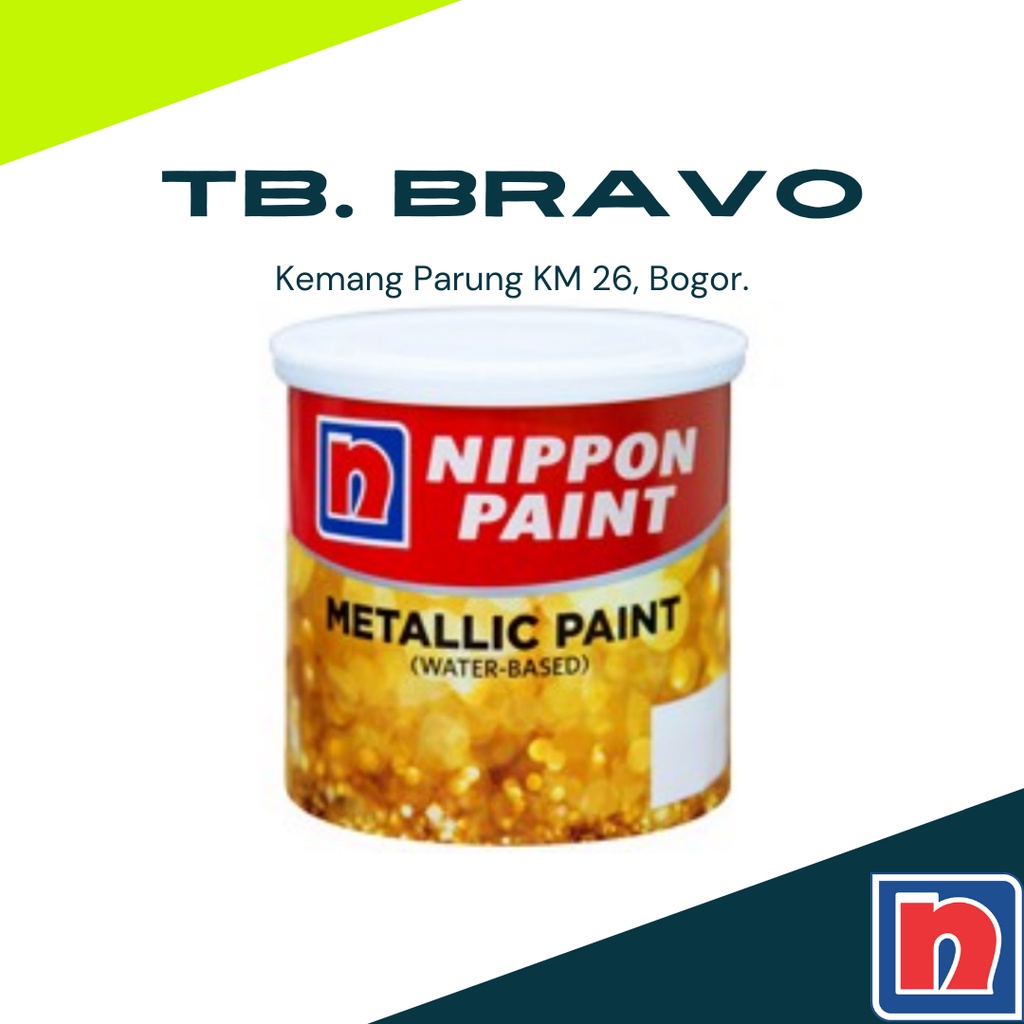 Jual Cat Kayu Besi Logam Nippon Paint Metalic Paint | Shopee Indonesia