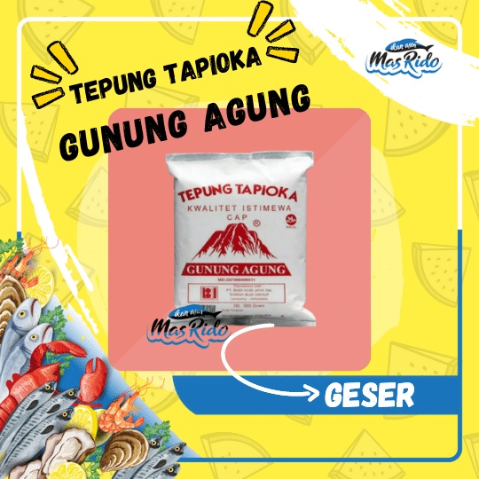 Jual Tepung Tapioka Aci Tepung Sagu Tepung Cap Gunung Agung Tapioca ...