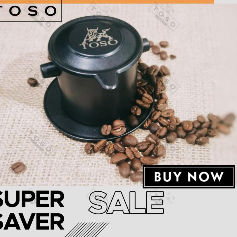 Jual M91G TOSO BLACK LONG CAM SEKRUP VIETNAM DRIP COFFEE MAKER SARINGAN ...