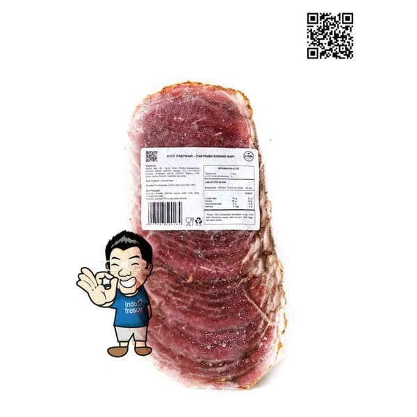Jual Daging Asap - Smoked Beef Pastrami Sliced- Daging Sapi Asap 500G ...