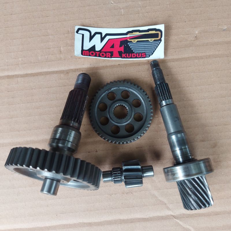 Jual RASIO GEARBOX GIGI GARDAN TRANSMISI VARIO 110 KARBU VARIO TECHNO ...