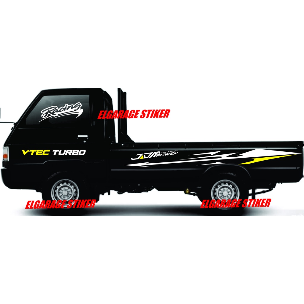 Jual Stiker mobil l300 cutting stiker striping variasi body mobil l300 ...