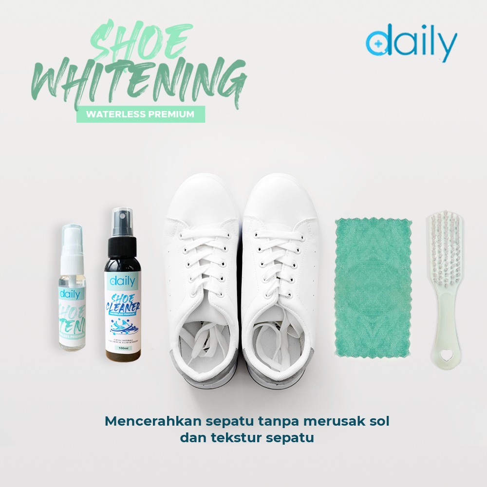 Jual Pembersih Sepatu Daily Shoe Cleaner Waterless Sabun Cuci Perawatan ...