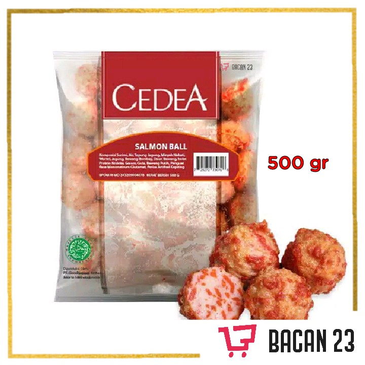 Jual Cedea Baso Ikan (500gr) / Lobster - Salmon - Dumpling / Frozen ...