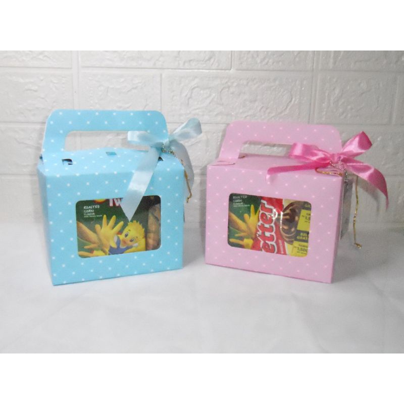 Jual BOX SNACK ULANG TAHUN ANAK + PITA HIAS. | Shopee Indonesia