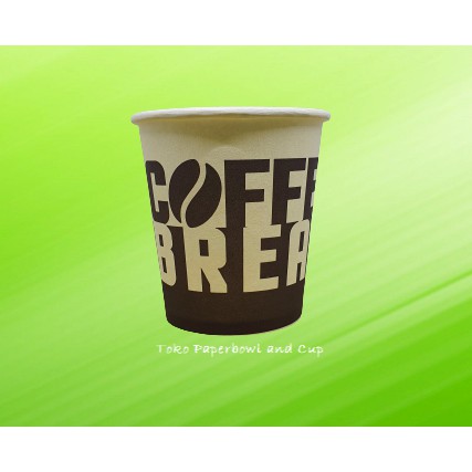 Jual Paper Hot cup Gelas Kertas 6,5 oz 180 ml Coffee isi 50 pcs | Shopee Indonesia