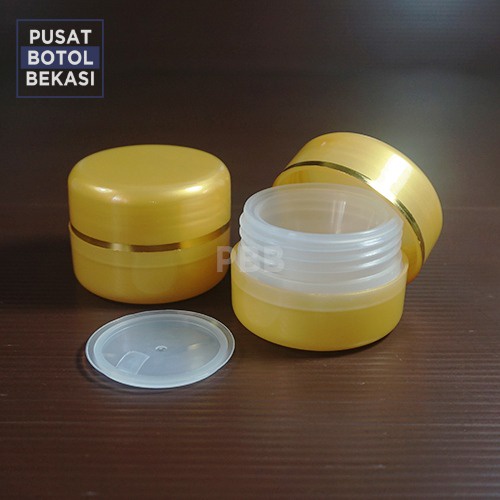 Jual Pot cream 12,5 gram Gold Muda full Inner Natural - bahan pp ...
