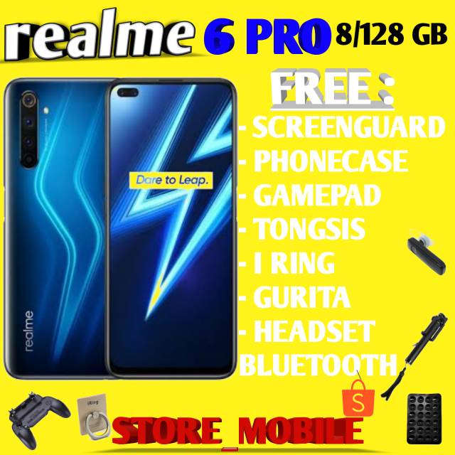Jual REALME 6 PRO 8/128GB RAM 8GB ROM 128GB GARANSI RESMI REALME ...