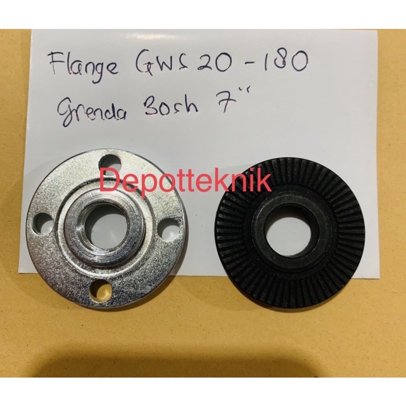 Jual BULL Flange pengunci for GERINDA 7" BOSCH GWS20-180 GWS20180 GWS ...