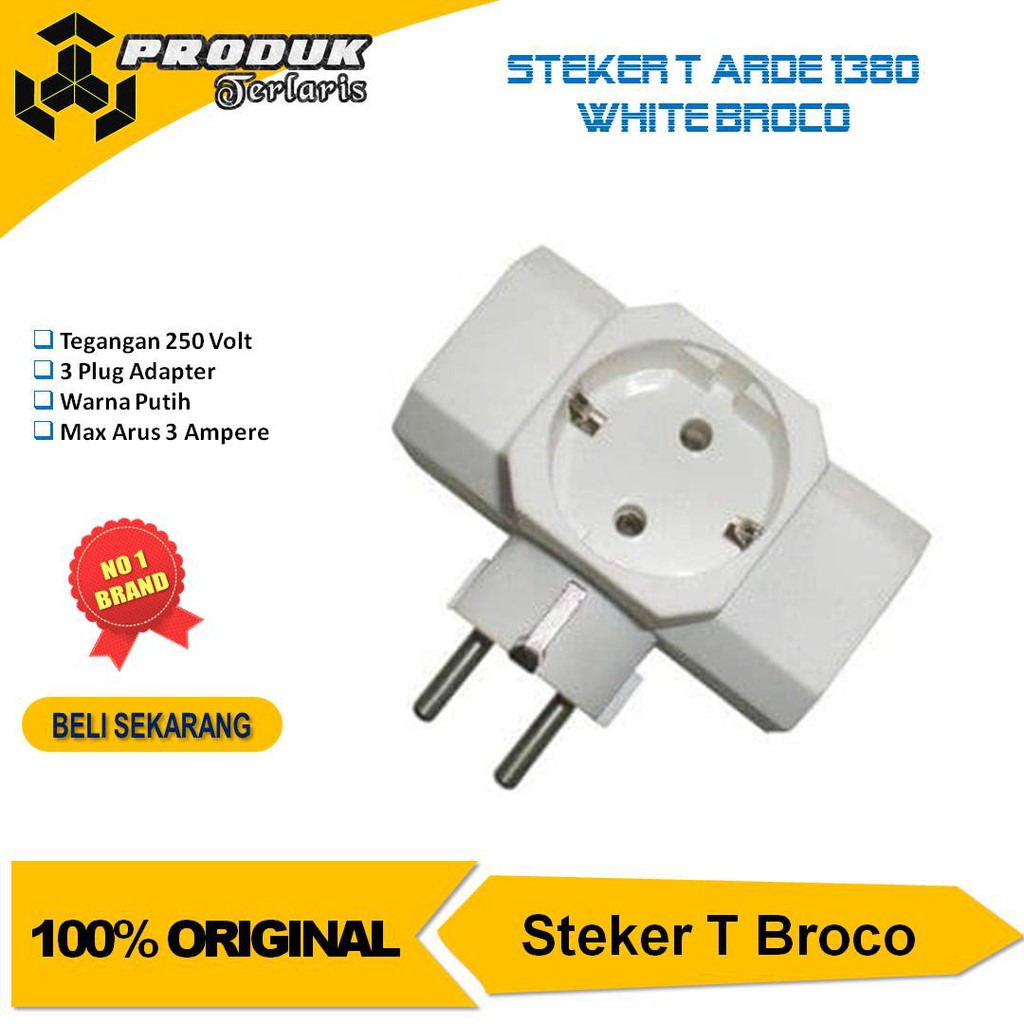 Jual STEKER T ARDE WHITE BROCO | Shopee Indonesia