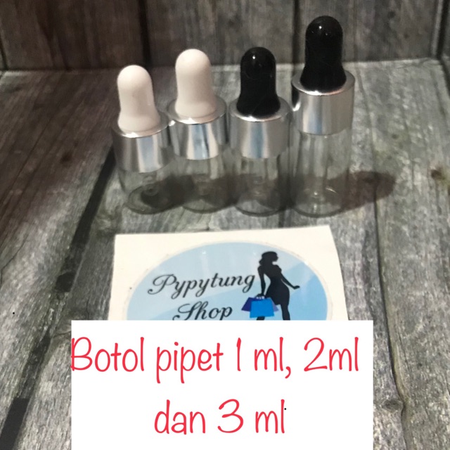 Jual Botol Pipet / Botol Serum Kaca 1ml, 2ml dan 3ml | Shopee Indonesia