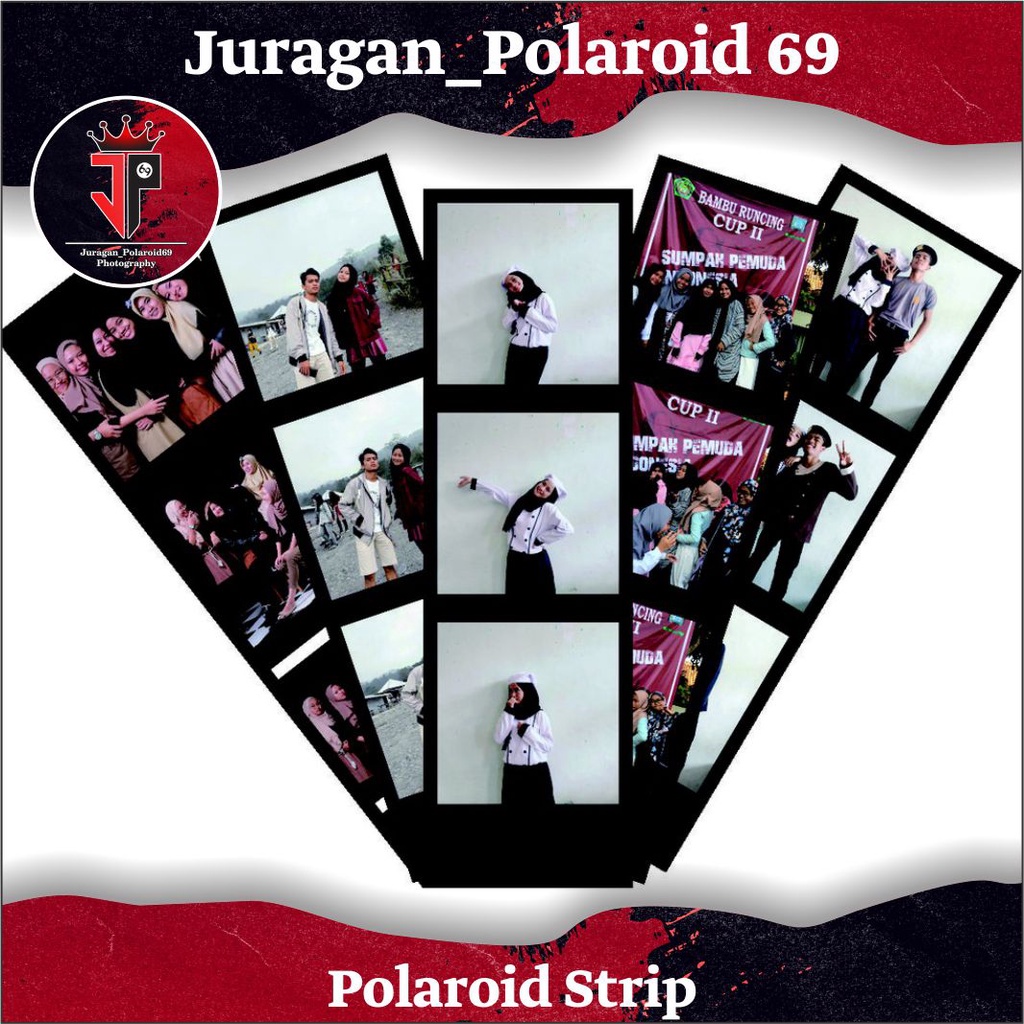 Jual POLAROID STRIP (Paket 10 Foto Strip) | Shopee Indonesia