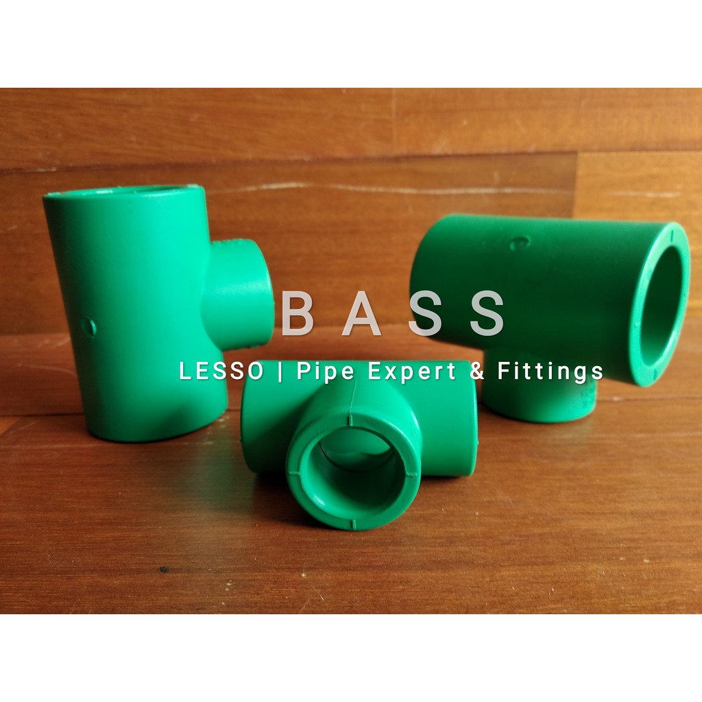 Jual Tee PPR Lesso 32mm X 20mm 1" X 1/2" Inch Tee Reducer Sock Fitting ...