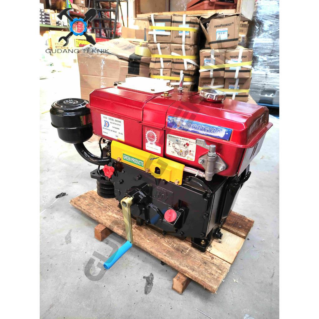 Jual Engine Diesel Solar 8HP R180 DONG HAI JIANG FA JF DH / Mesin Penggerak Serbaguna 8PK 8 PK 8 ...
