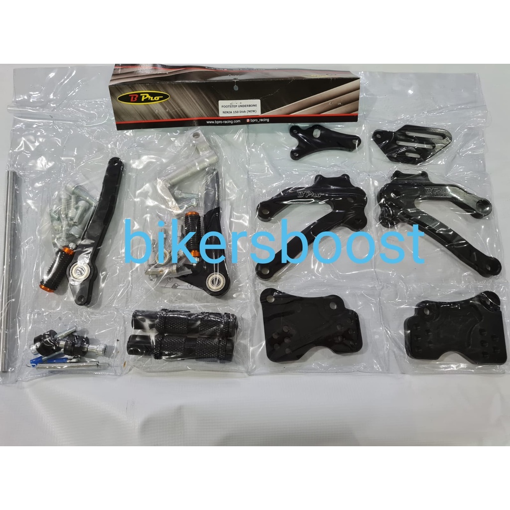 Jual Footstep Underbone Step UB Ninja 150 R RR SS plus adaptor BPRO B ...