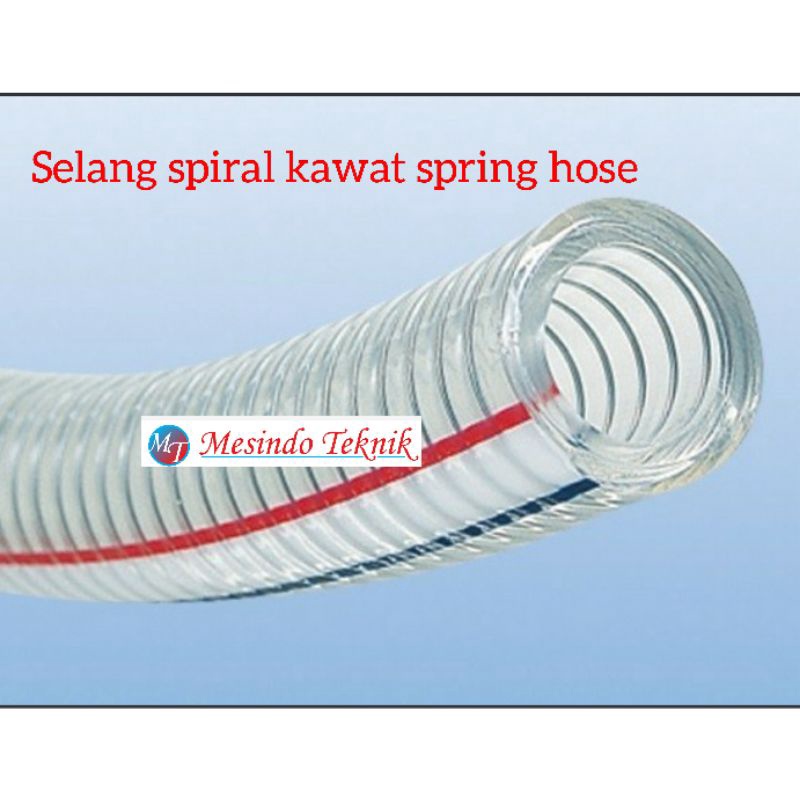 Jual SELANG KAWAT /SPRING HOSE 2.5 INCHI PER METER PREMIUM | Shopee ...