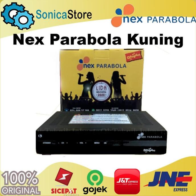 Jual Nex Parabola kuning HYBRID [ C banda & Ku Band ] | Shopee Indonesia