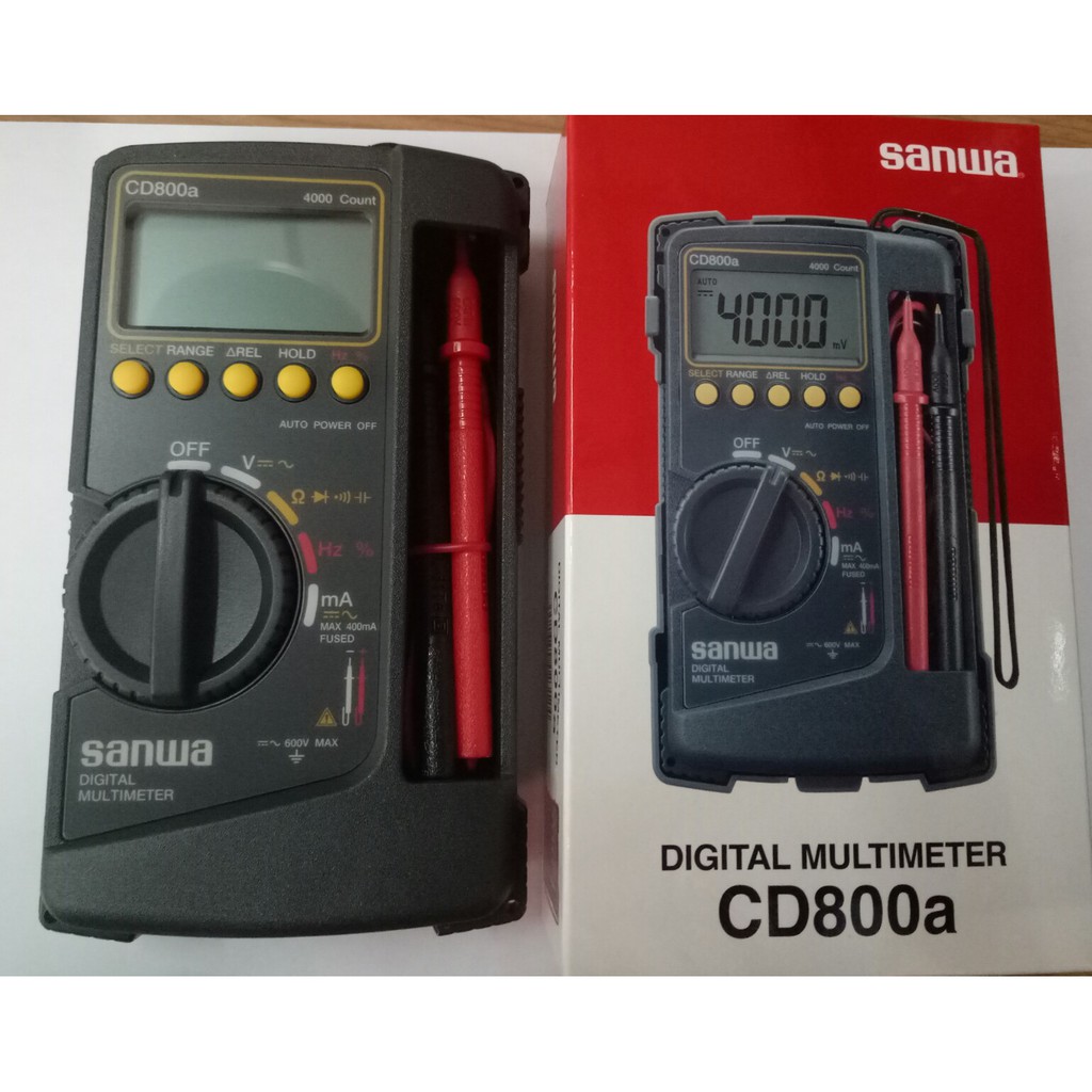 Jual Multi Meter Digital SANWA CD800a / Multimeter Digital SANWA CD ...