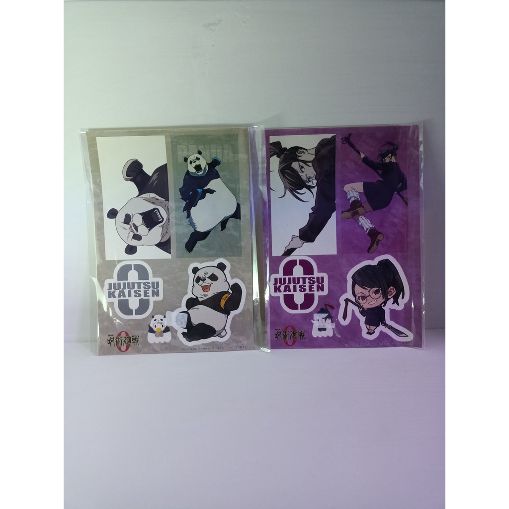 Jual OFFICIAL STIKER MAKI DAN PANDA JJK - JUJUTSU KAISEN | Shopee Indonesia