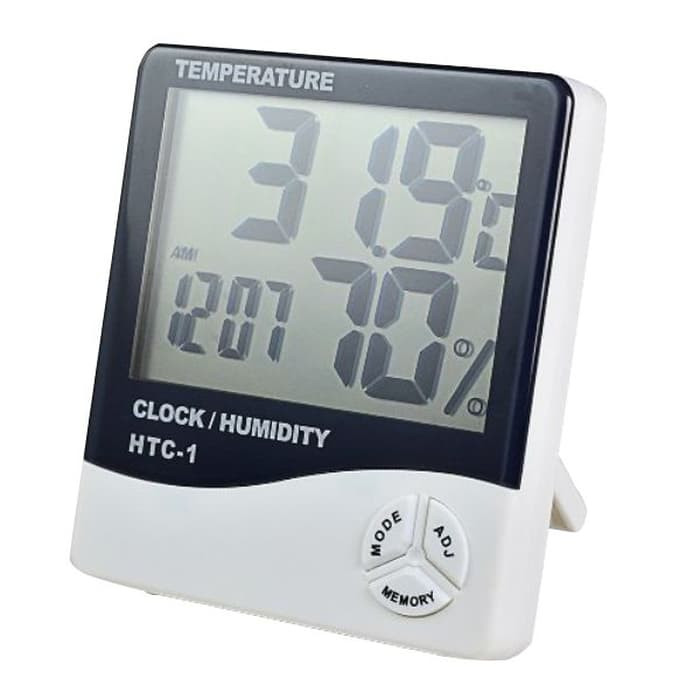 Jual New Thermometer Digital Hygrometer HTC1 OneMed | Shopee Indonesia
