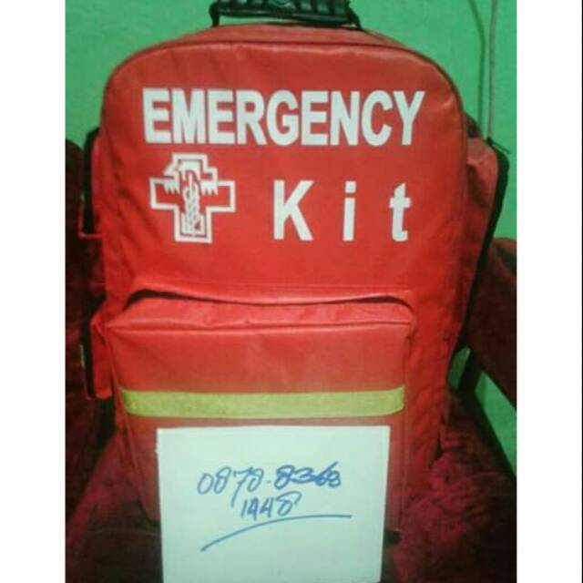 Jual Tas Emergency Gendong, Tas Perlengkapan Medis P3K, Tas Ransel ...