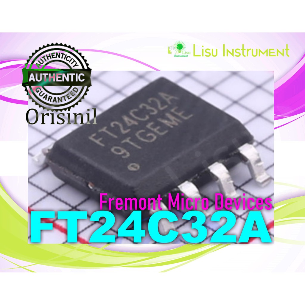 Jual ORIGINAL FT24C32A FT24C32A-ESR-B FT24C32 EEPROM SOP-8 Fremont ...