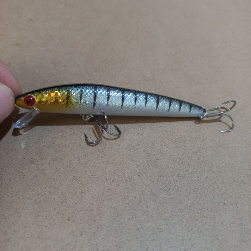 Jual minnow floating 10 cm / 9 gram AQ009 | Shopee Indonesia