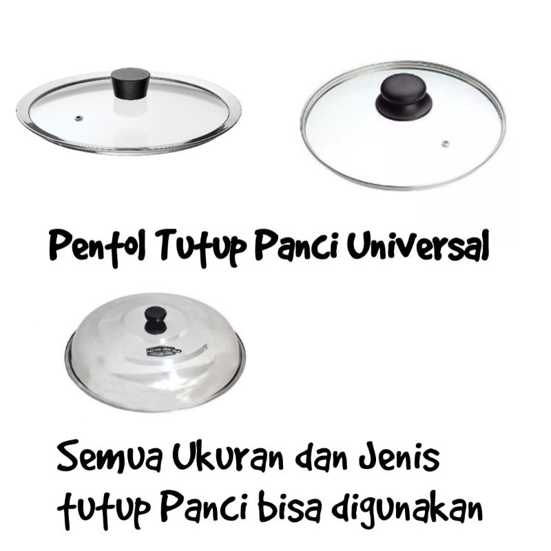 Jual Kepala Panci Universal - Pentol Semua Jenis Tutup Panci | Shopee ...