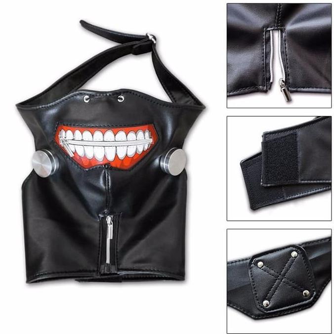 Jual Topeng Kaneki Ken Tokyo Ghoul Cosplay Masker Kulit Kaneki Ken Mask ...