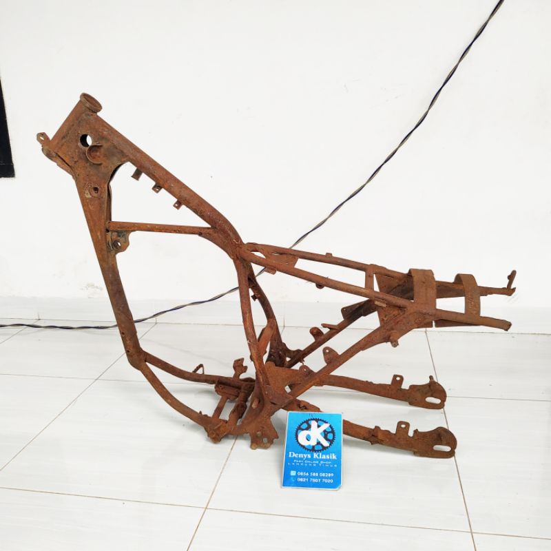Jual rangka sasis Suzuki TS100 free ongkir kota tertentu | Shopee Indonesia