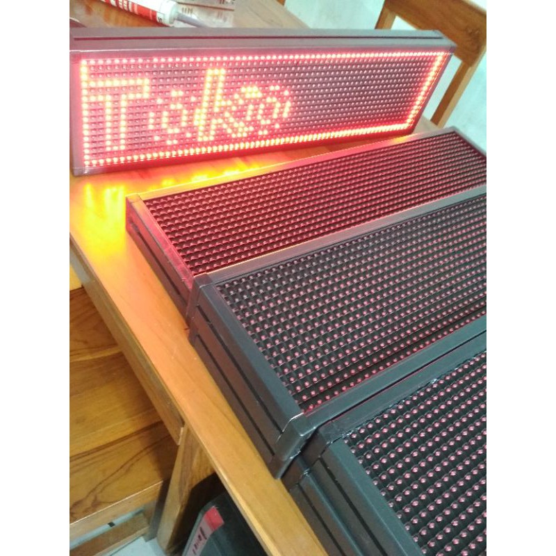 Jual Papan Nama Running Text 1 warna | Shopee Indonesia