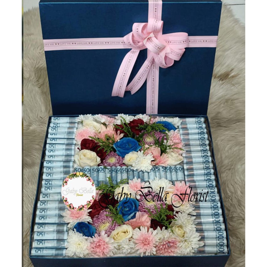 Jual Box Bunga - Box Uang Box Bunga flowerbox bungamawar bungasultan ...