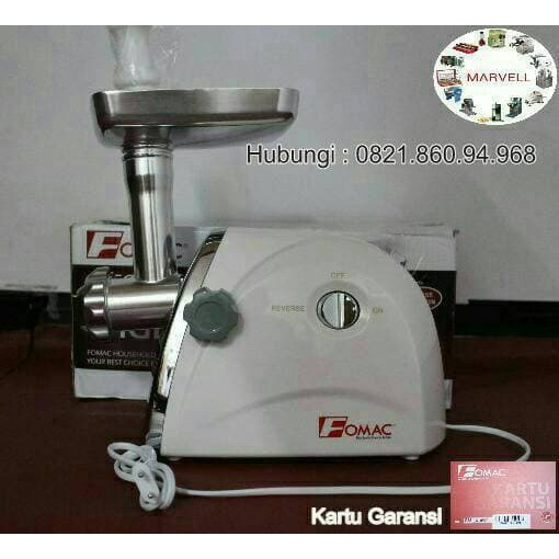 Jual Mesin Giling Daging / Electric Meat Grinder Fomac MGD-G31 | Shopee ...