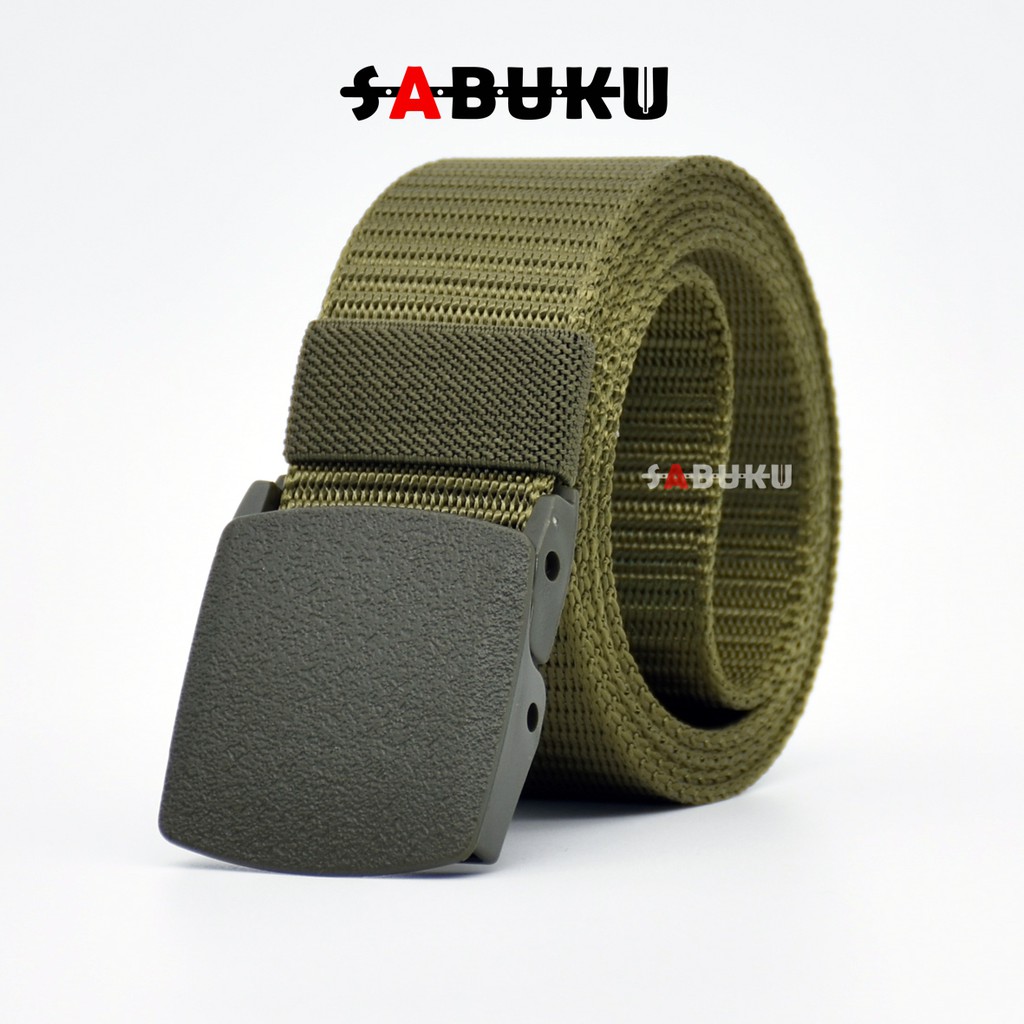 Jual [SK] Ikat Pinggang Pria Canvas Tactical Military Belt Sabuk Pria Anti Metal Detector-SK008 ...