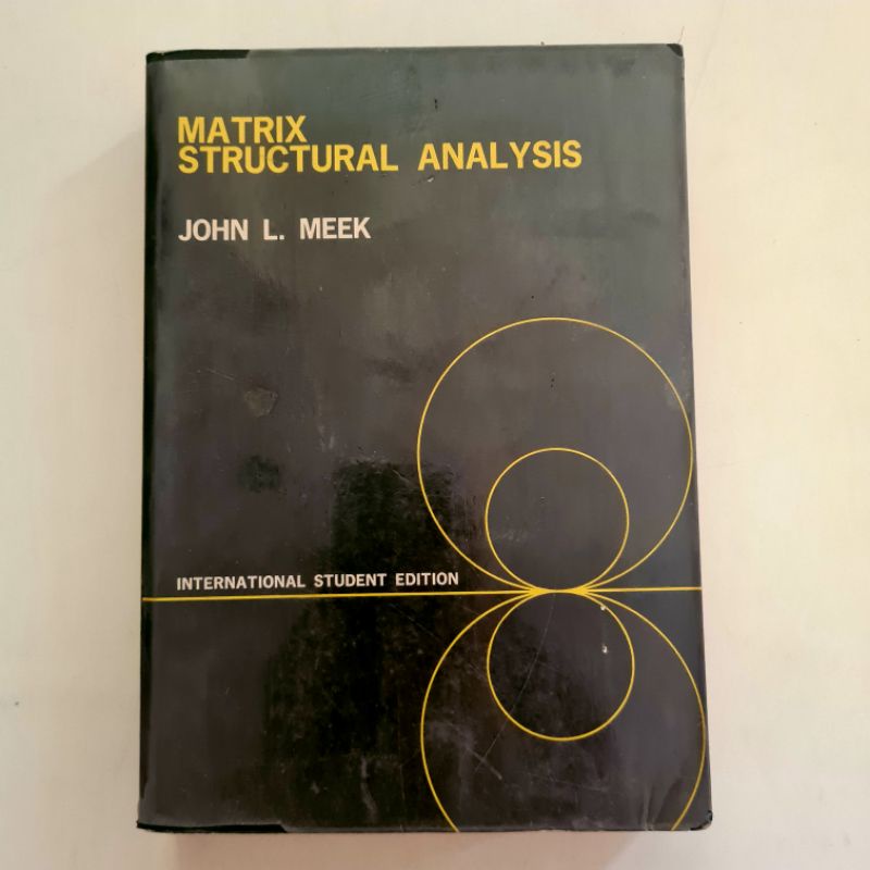 Jual Buku MATRIX STRUCTURAL ANALYSIS (John L. Meek) | Shopee Indonesia