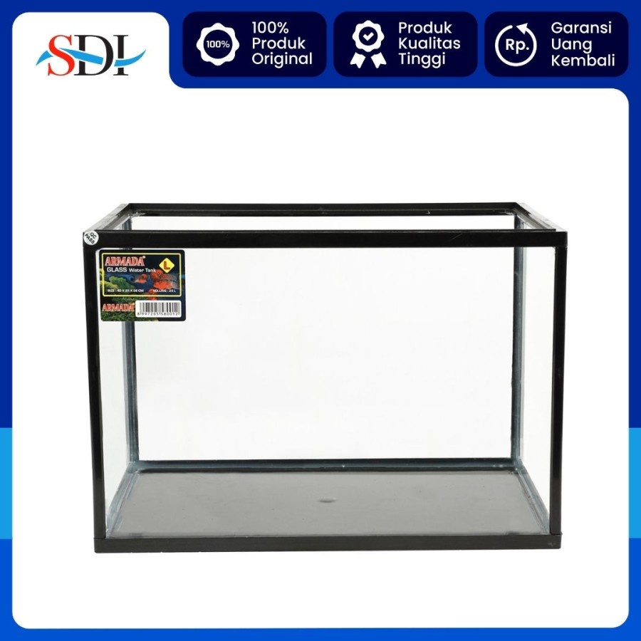 Jual AQUARIUM AKUARIUM ARMADA NIKITA KHANSA IKAN REPTIL UKURAN L GOJEK GRAB BOW | Shopee Indonesia