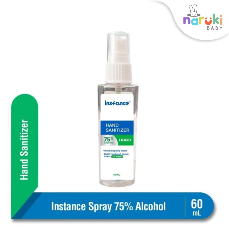 Jual Instance Hand Sanitizer Liquid Spray 60ml Travel Size Food Grade ...