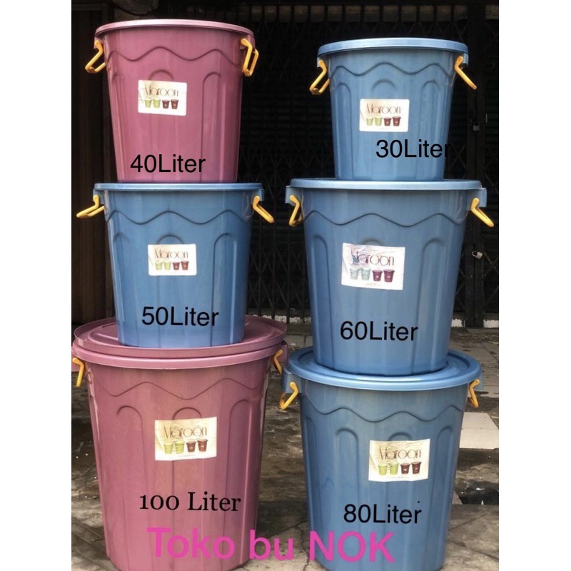Jual Ember Pelastik Ukuran 30, 40, 50, 60, 80, 100 Liter | Shopee Indonesia