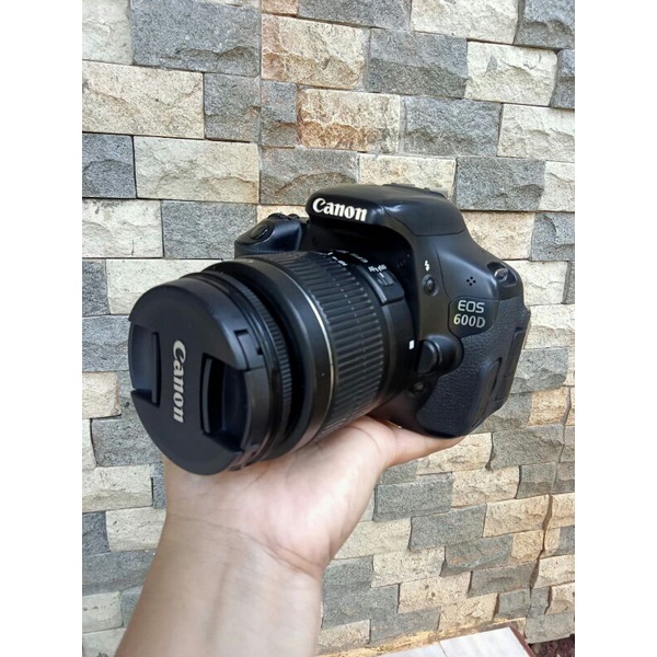 Jual canon 600D + kit 18-55 | Shopee Indonesia