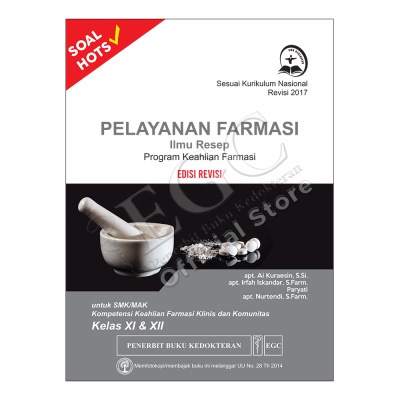 Jual Buku ORI - Buku Pelayanan Farmasi Ilmu Resep Edisi Revisi SMK MAK FARMASI KLINIS KOMUNITAS ...