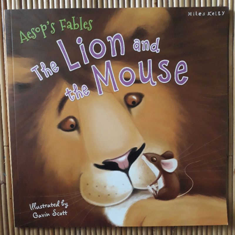 Jual AESOP'S FABLES Illustrated for Little Ones The Lion and Mouse ...