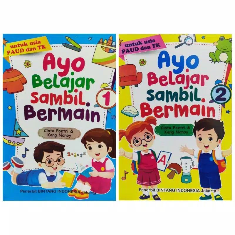 Jual Buku Ayo Belajar Sambil Bermain Untuk Anak PAUD dan TK | Shopee ...