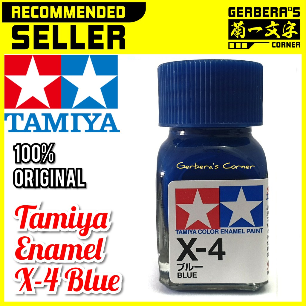 Jual Tamiya Enamel X4 X-4 Blue Cat Gundam Model Kit Kuas Airbrush ...