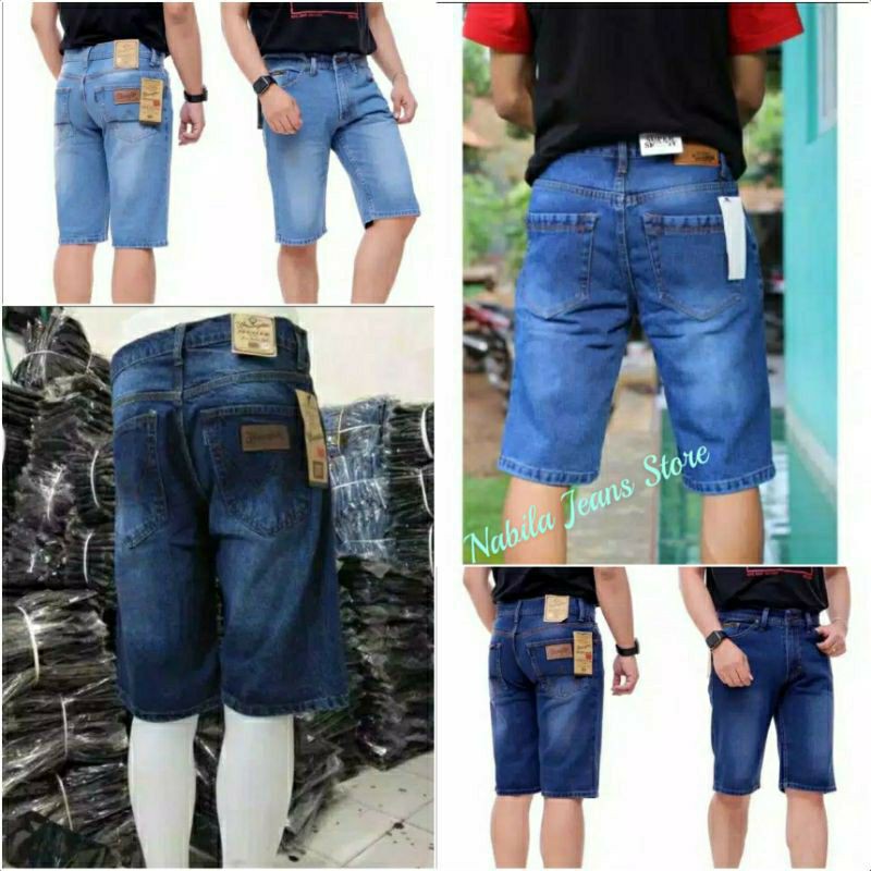 Jual JEANS PRIA/JEANS PENDEK/REGULAR PENDEK/SLIM FIT/STRAGHT JEANS/BEST ...