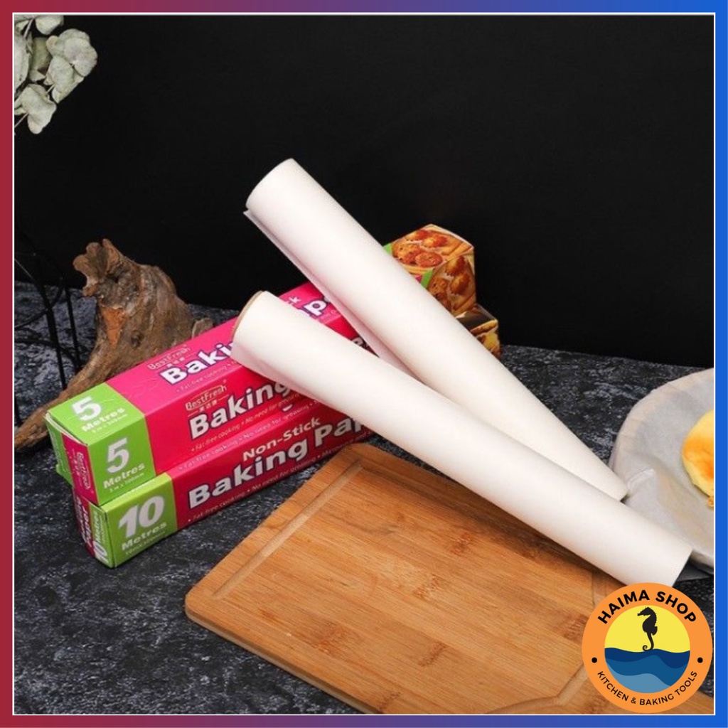 Jual Baking Paper Kertas Roti Alas Roti Silicone Oil Paper Non-Stick ...