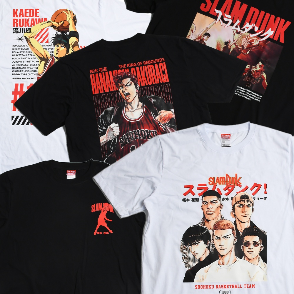 Jual SLAM DUNK - Kaos Slam Dunk Anime Series 10 - Baju Atasan T-Shirt ... Jual SLAM DUNK - Kaos Slam Dunk Anime Series 10 - Baju Atasan T-Shirt ...