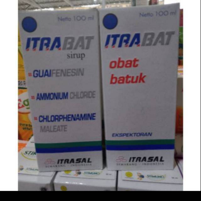 Jual ITRABAT SYRUP 100ML - OBAT BATUK BERDAHAK ALERGI | Shopee Indonesia